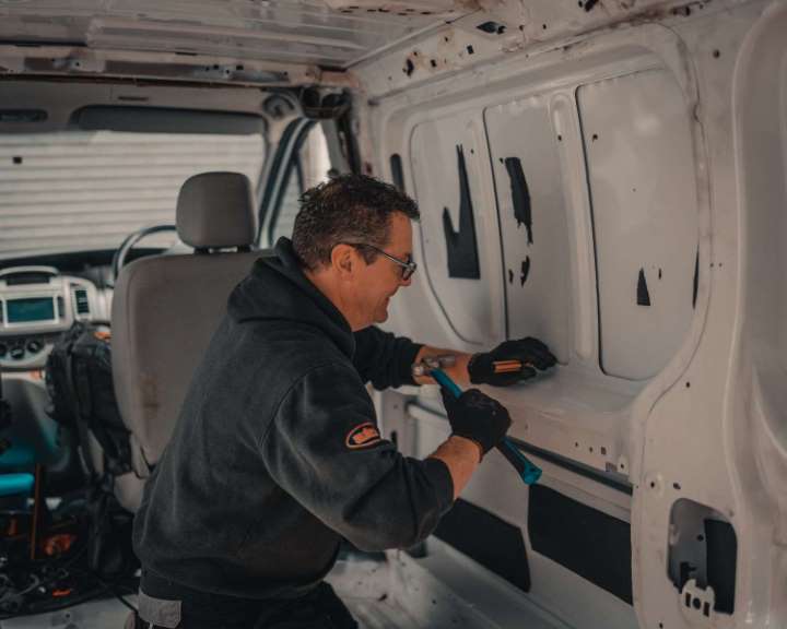 Double Glazed Van Glass