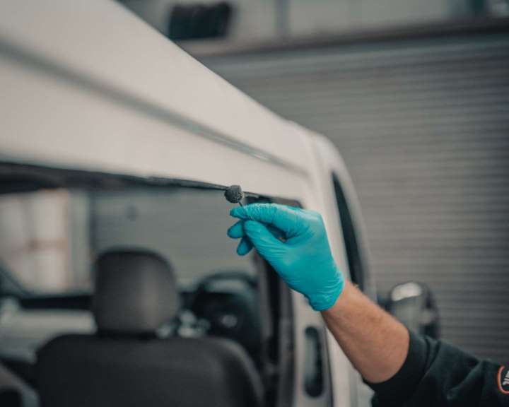 Double Glazed Van Glass