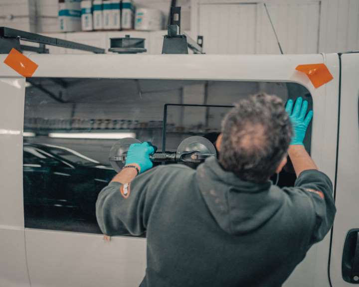 Double Glazed Van Glass